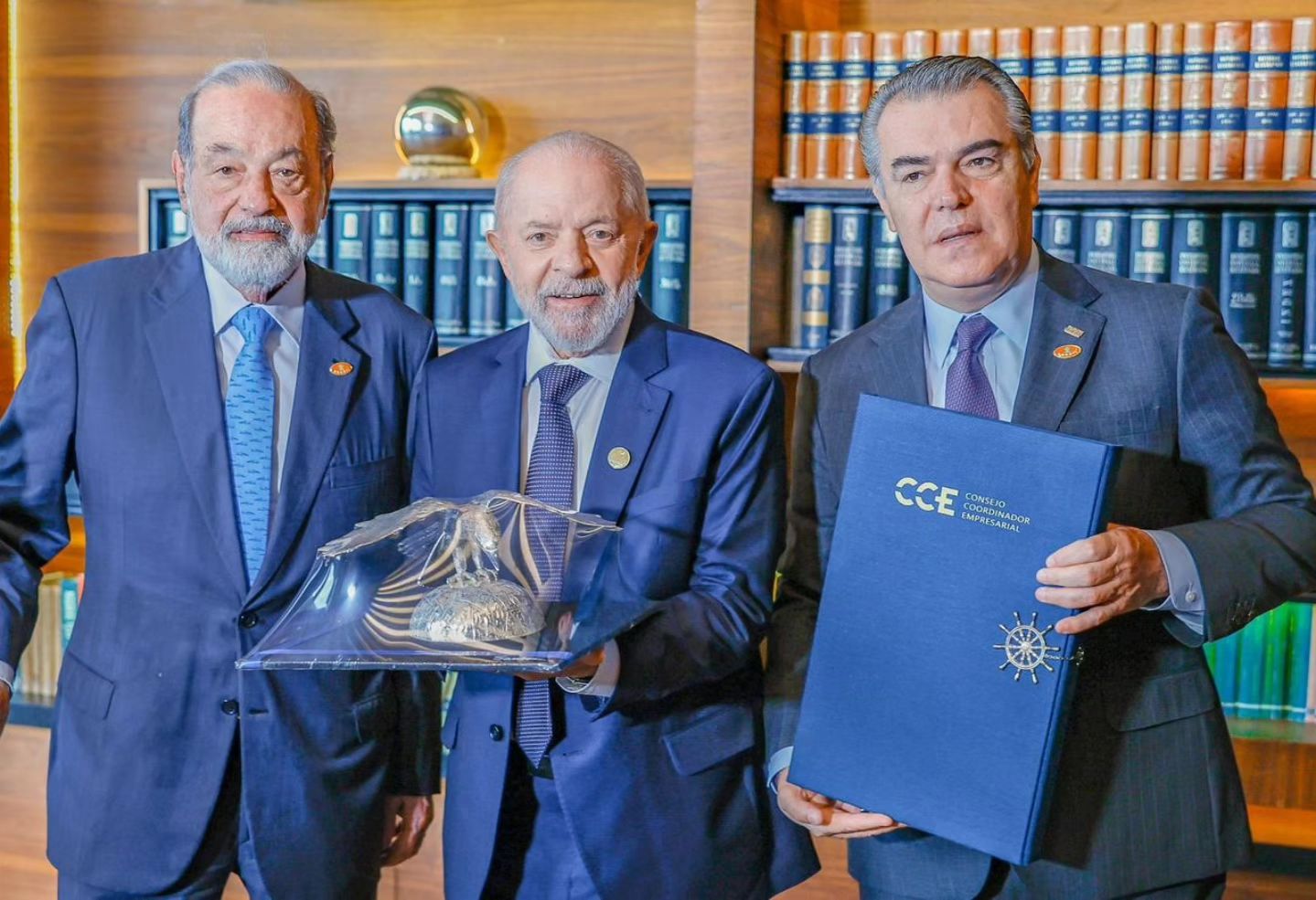 CCE de México y Carlos Slim estrechan lazos con Brasil en encuentro con Lula da Silva - Campestre